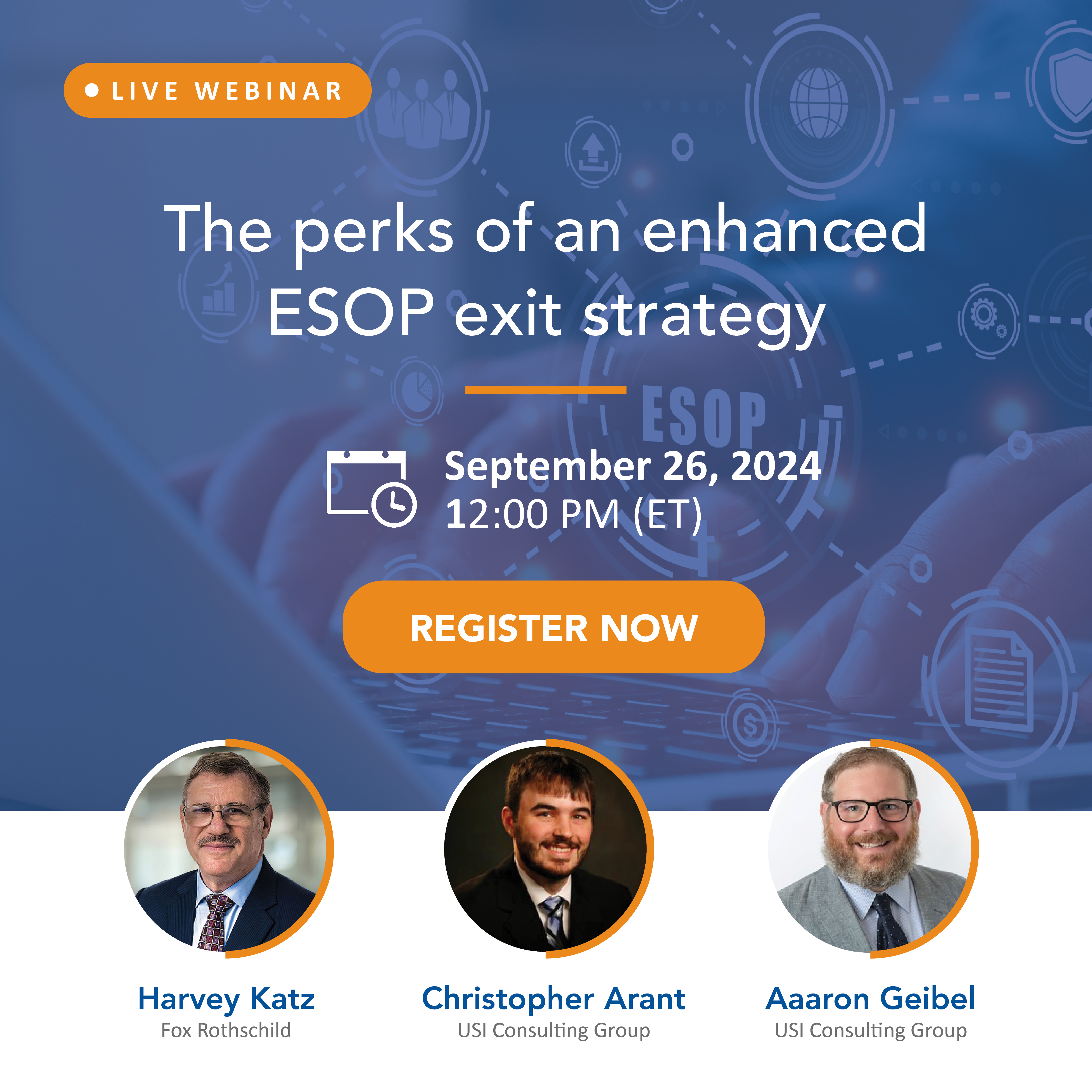 Webinar Registration - The Perks of an Enhanced ESOP Exit Strategy ...